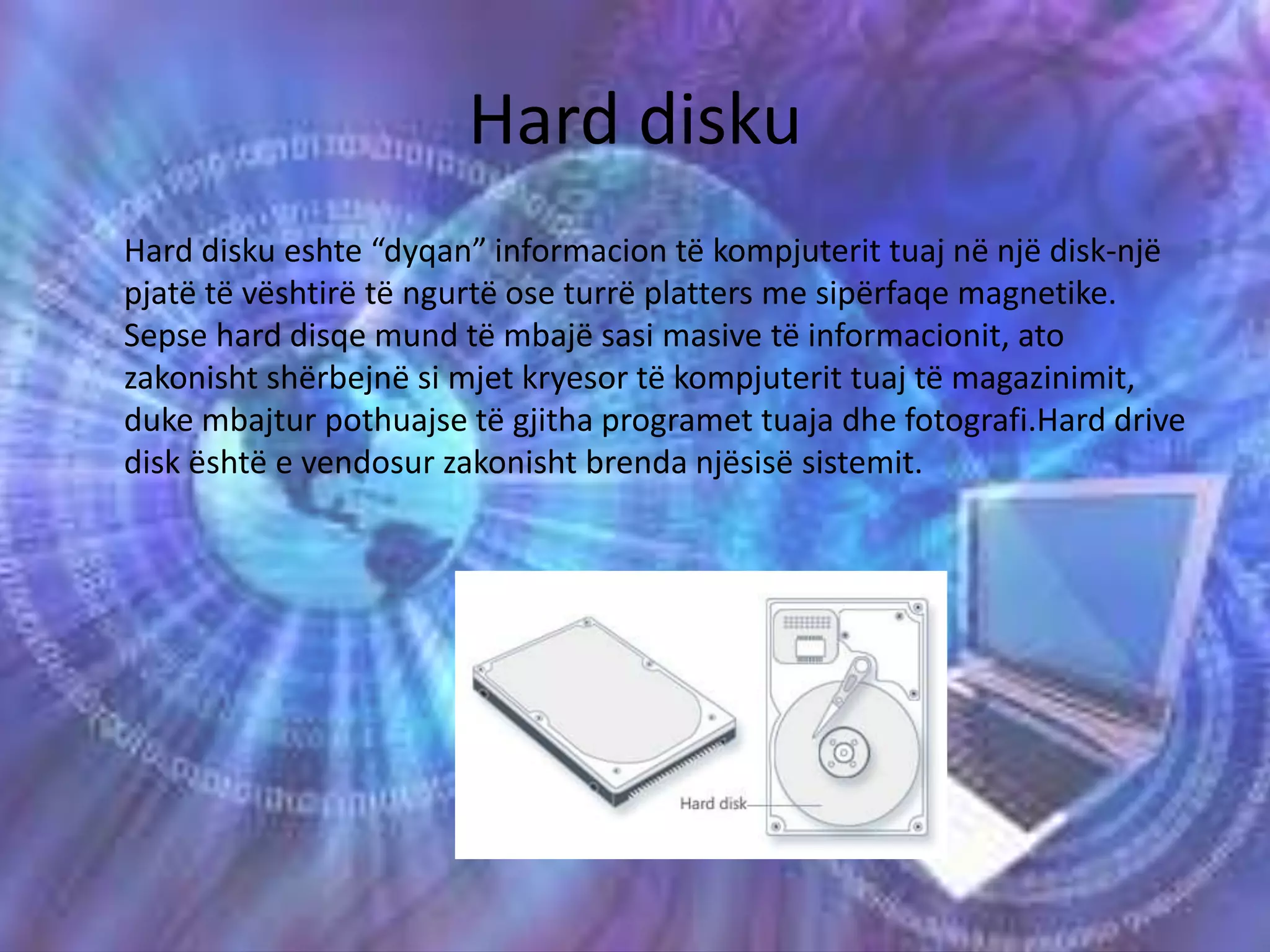 Kompjuteri dhe pjeset e tij | PPTX