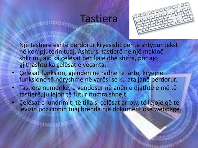 Kompjuteri dhe pjeset e tij | PPTX