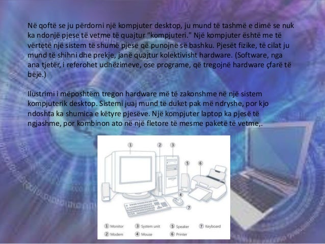 Kompjuteri dhe pjeset e tij