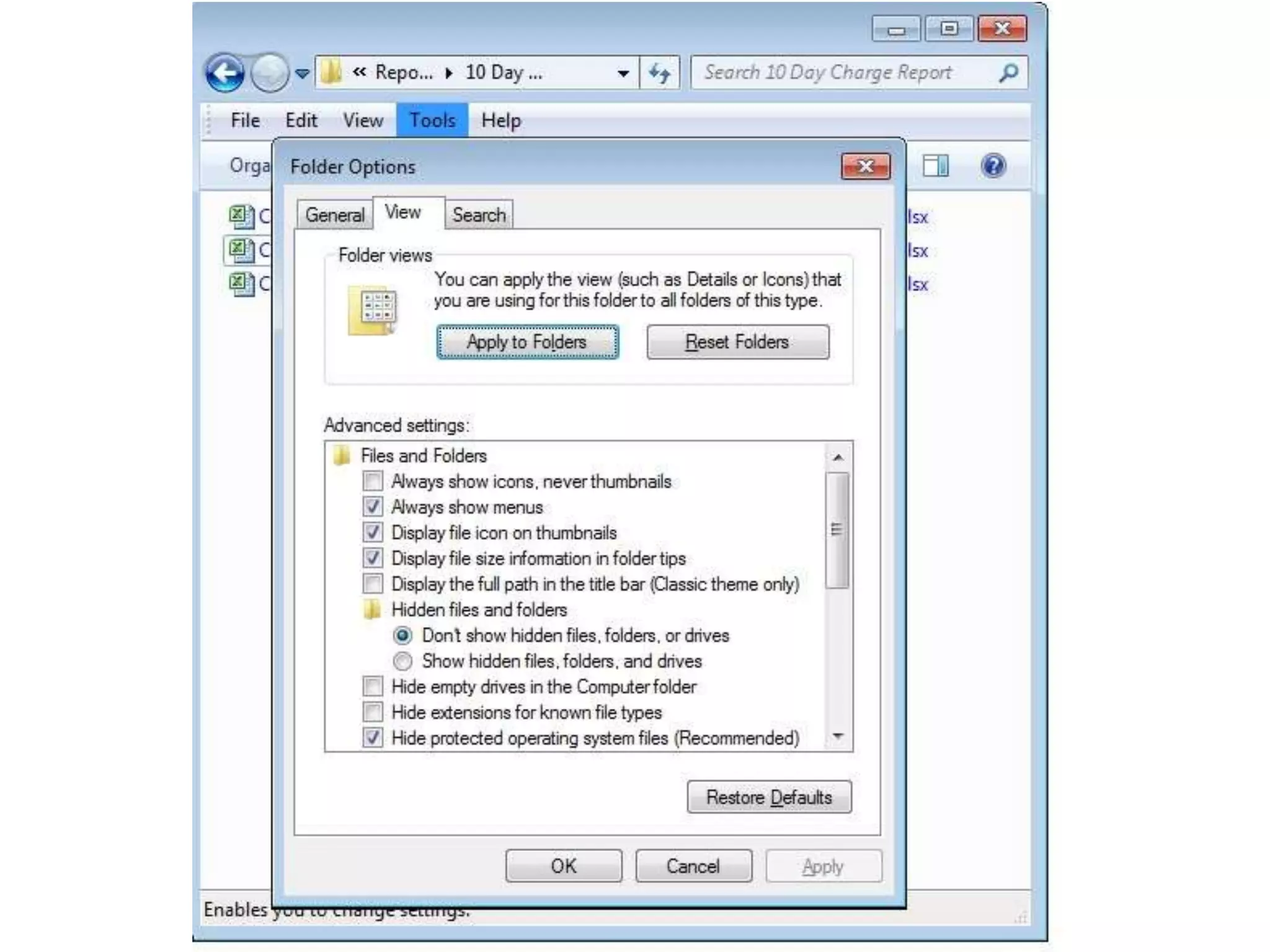 Why does a folder or files name change its color to blue or green? | PPT