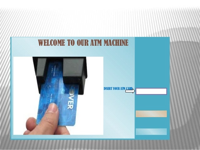 HCI-DESIGNING THE ATM TOUCH SCREEN INTERFACE FOR KIDS UNDER 12.