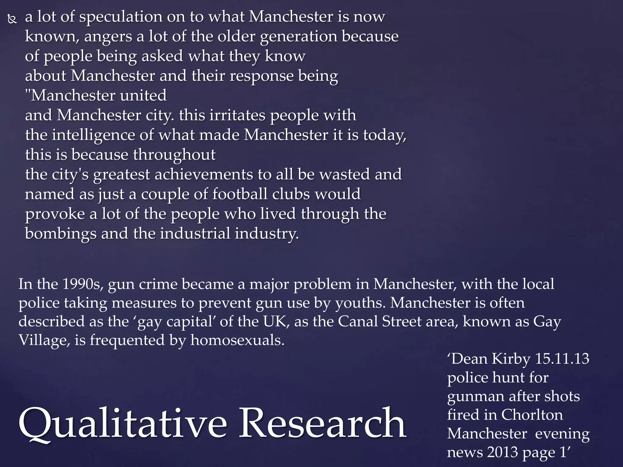 manchester presentation | PPTX