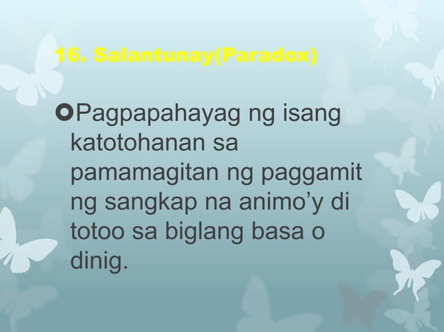 Mga Uri ng Tayutay | PPTX