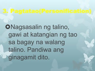 Mga Uri ng Tayutay | PPTX