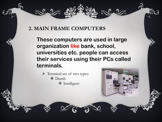 types of computer and software | PDF