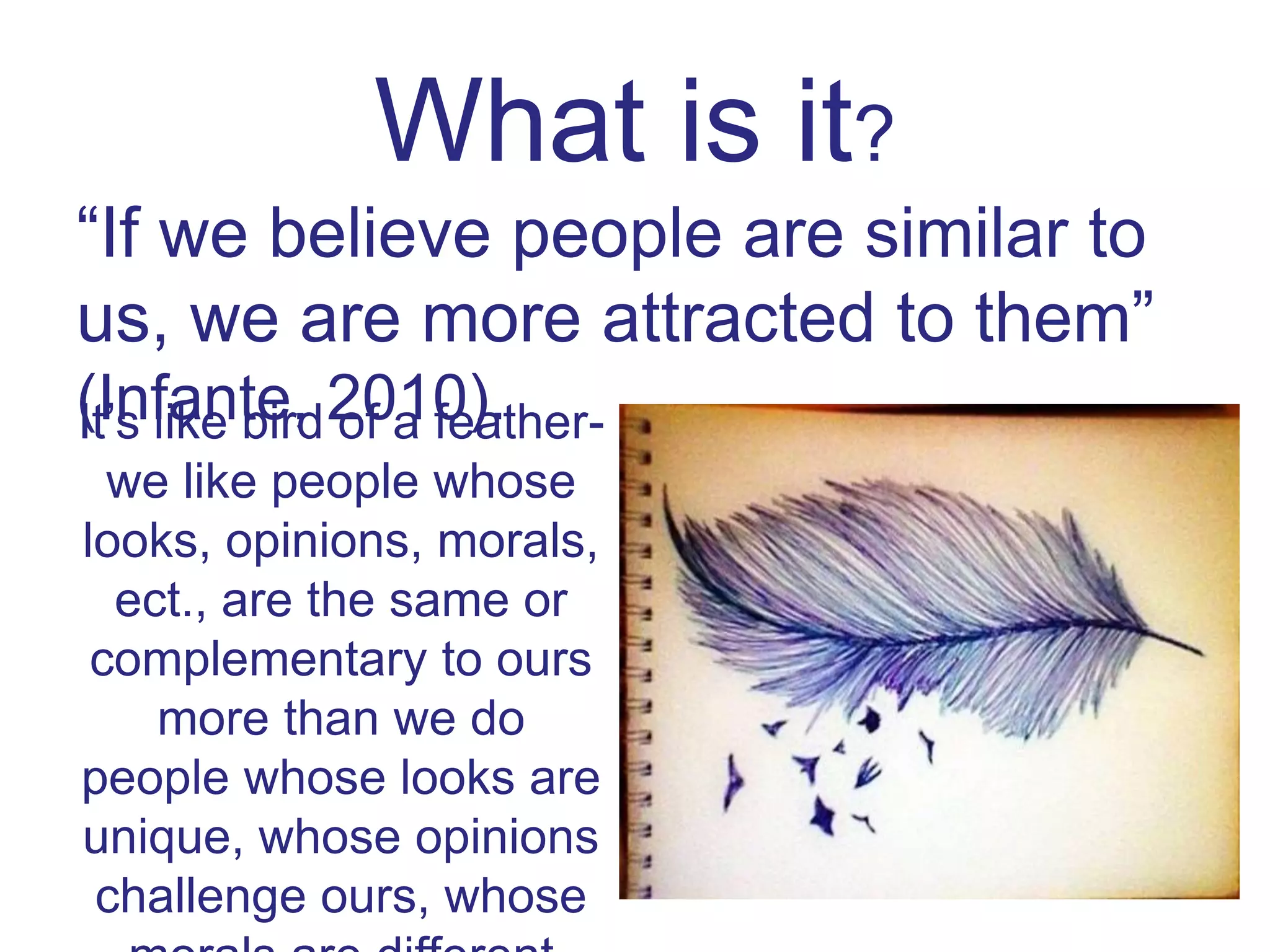 Similarity and Interpersonal Attraction | PPTX