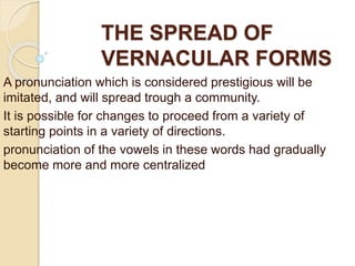 Language Change | PPTX