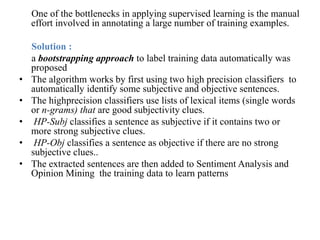 Opinion mining | PPT