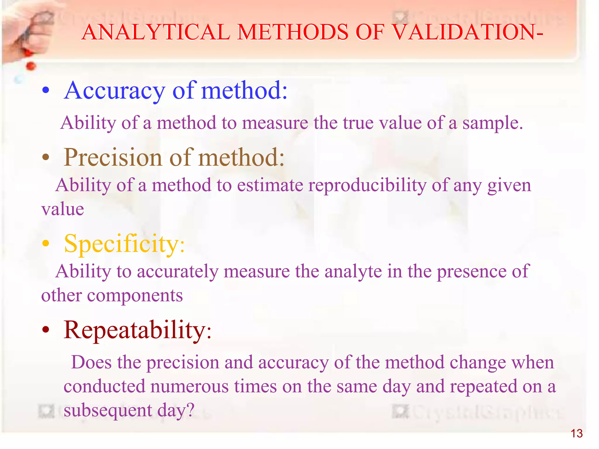 Validation Of Solid Dosage Forms. | PPTX