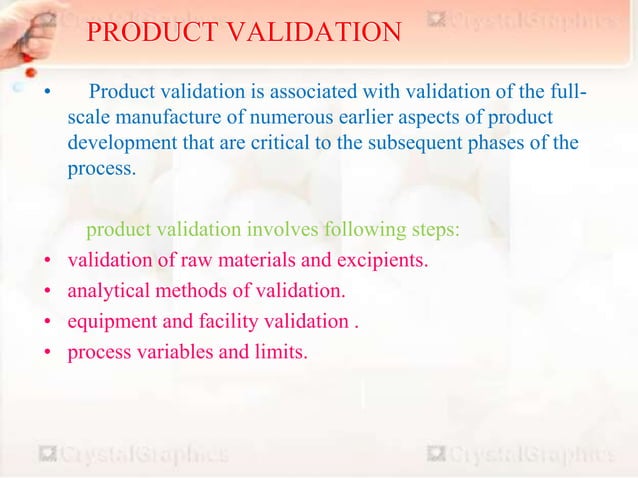 Validation Of Solid Dosage Forms Pptx