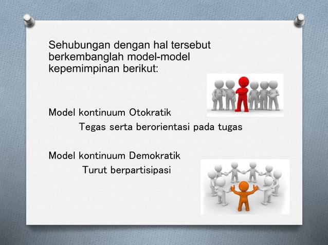 Konsep dan Teori Pemimpin dan Kepemimpinan | PPTX