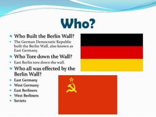 fall of the berlin wall | PPTX