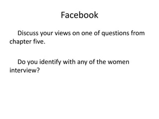 Chapter 5 Powerpoint Teachback | PPT