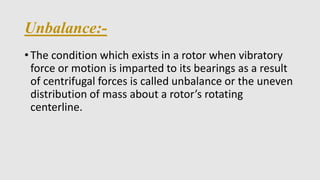 Static and Dynamic Balancing of Rotating Mass | PPTX
