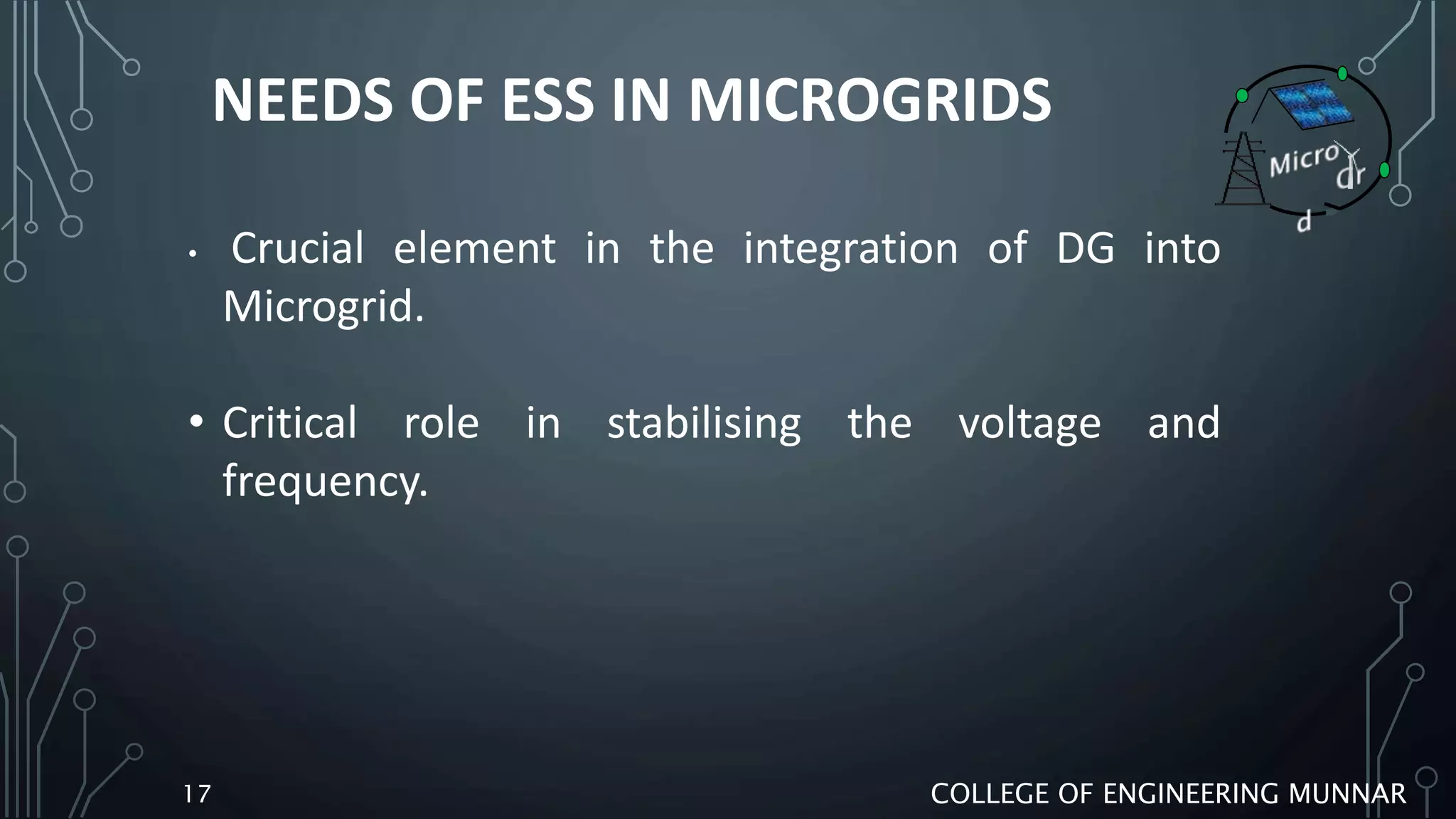 MicroGrid and Energy Storage System COMPLETE DETAILS NEW PPT | PPSX