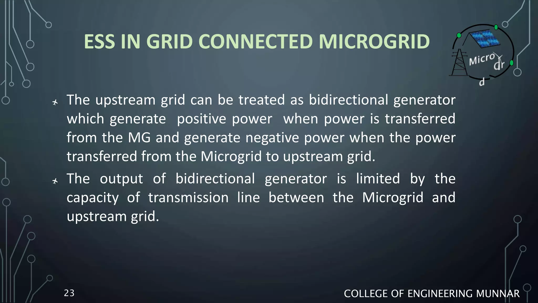 MicroGrid and Energy Storage System COMPLETE DETAILS NEW PPT | PPSX