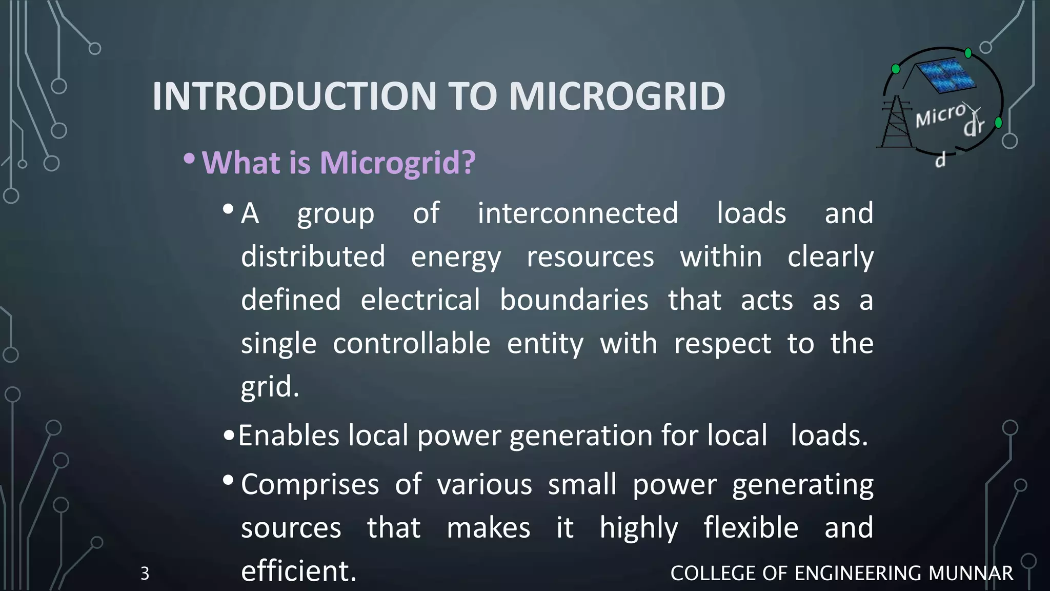 MicroGrid and Energy Storage System COMPLETE DETAILS NEW PPT | PPSX