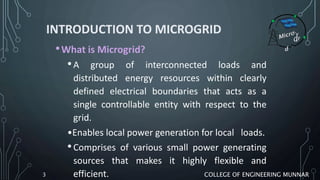 MicroGrid and Energy Storage System COMPLETE DETAILS NEW PPT | PPSX