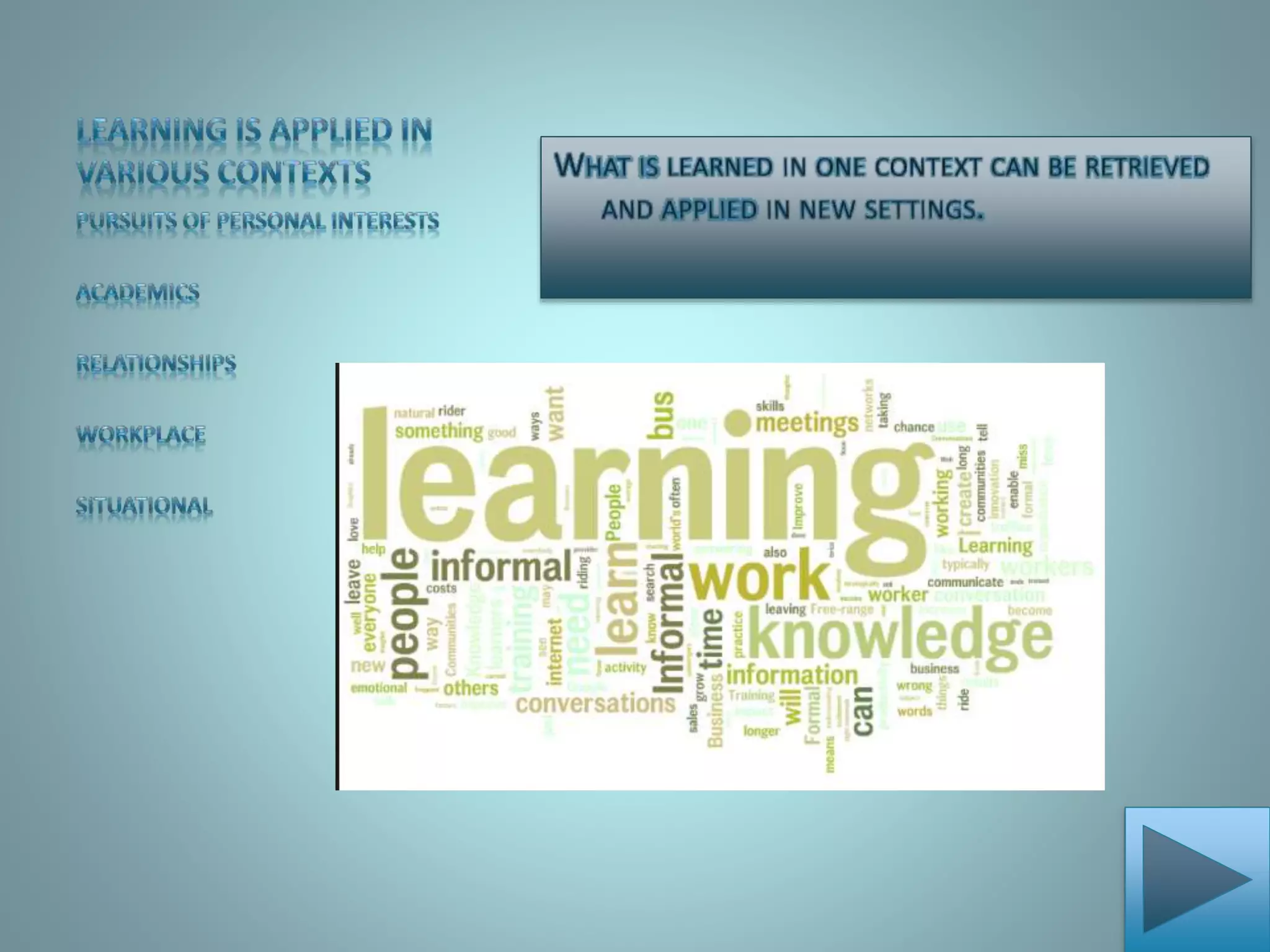 Learning Connections-Presentation1 | PPT