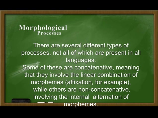 Morphological Processes | PPTX | Geology | Science