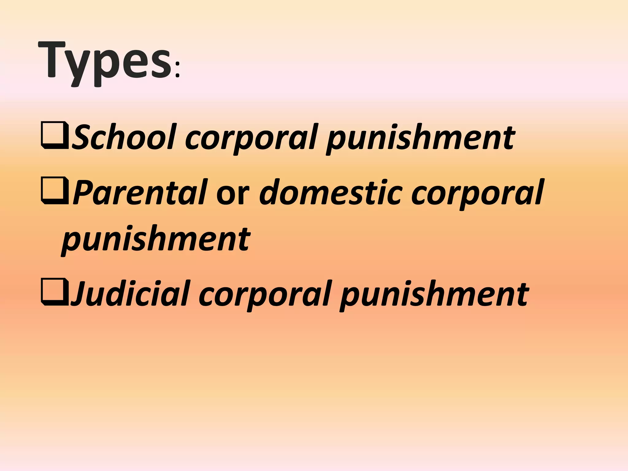 Corporal punishment in schools (how to avoid) | PPTX