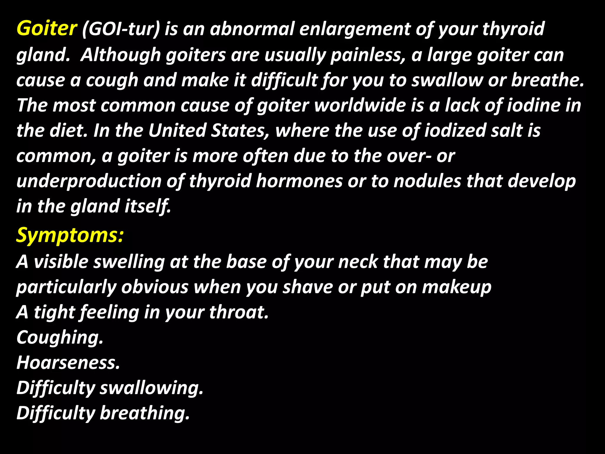 Presentation1.pptx, radiological imaging of the thyroid gland diseases ...