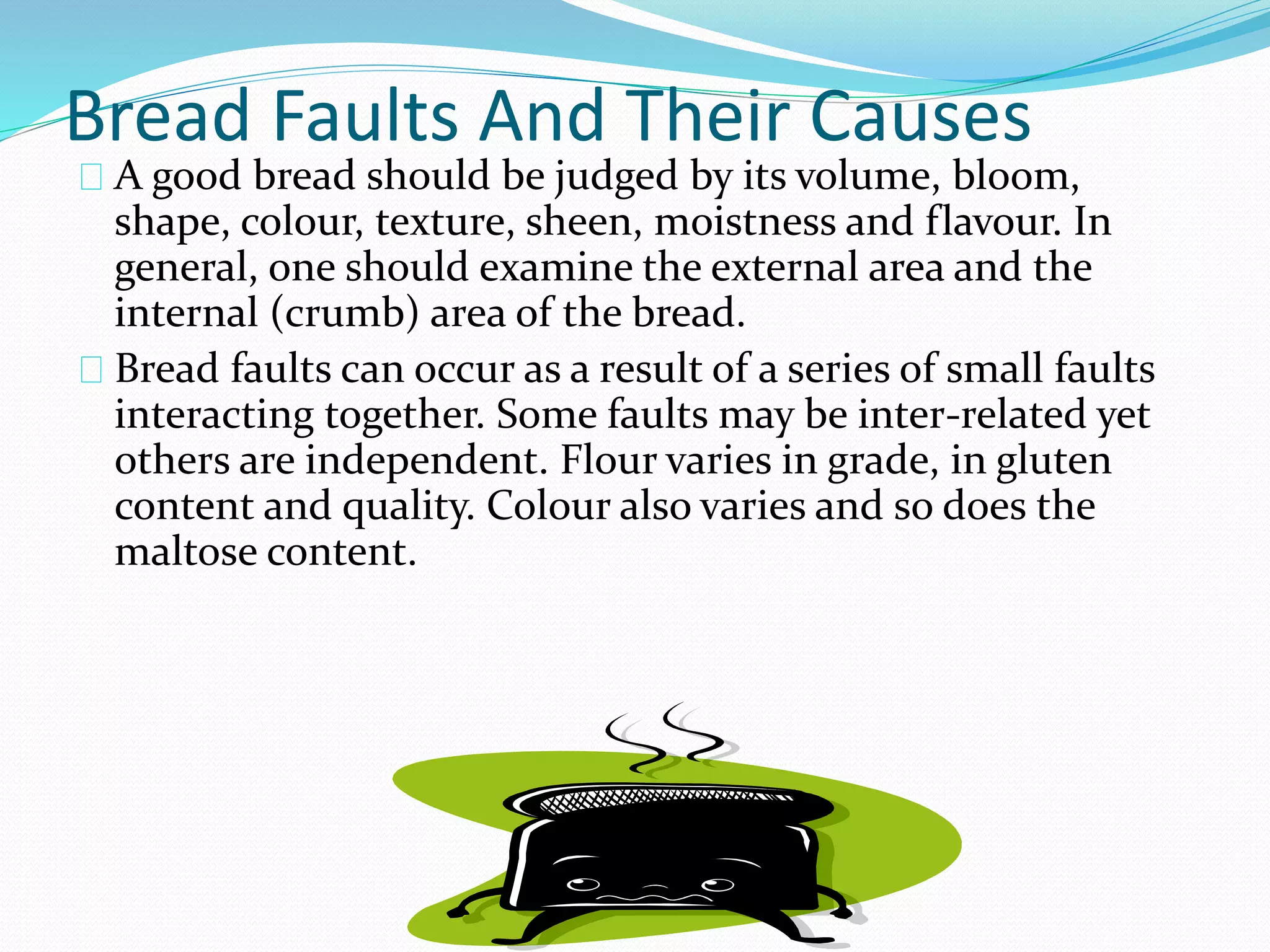 Internal And External Faults Of Bread Pptx