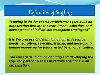 staffing | PPTX
