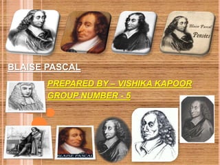 BLAISE PASCAL | PPTX