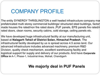 SYNERGY THRISLINGTON (EMERGING COMPANY IN PUF MARKET) | PPTX