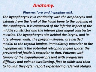 Presentation1.pptx, radiological imaging of the pharyngeal diseases | PPTX