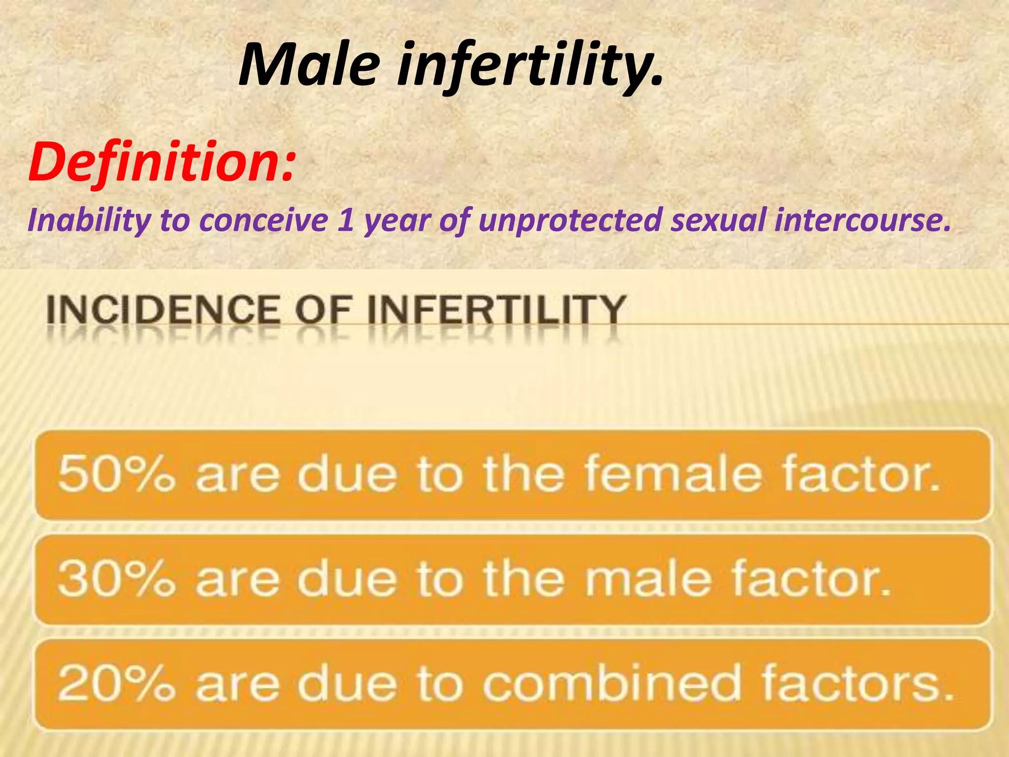 Presentation1.pptx, radiological imaging of male infertility. | PPTX