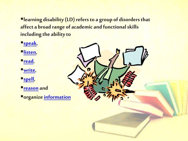 detailed presentation on learning disabilities | PPTX