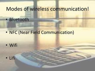 wireless communication | PPTX
