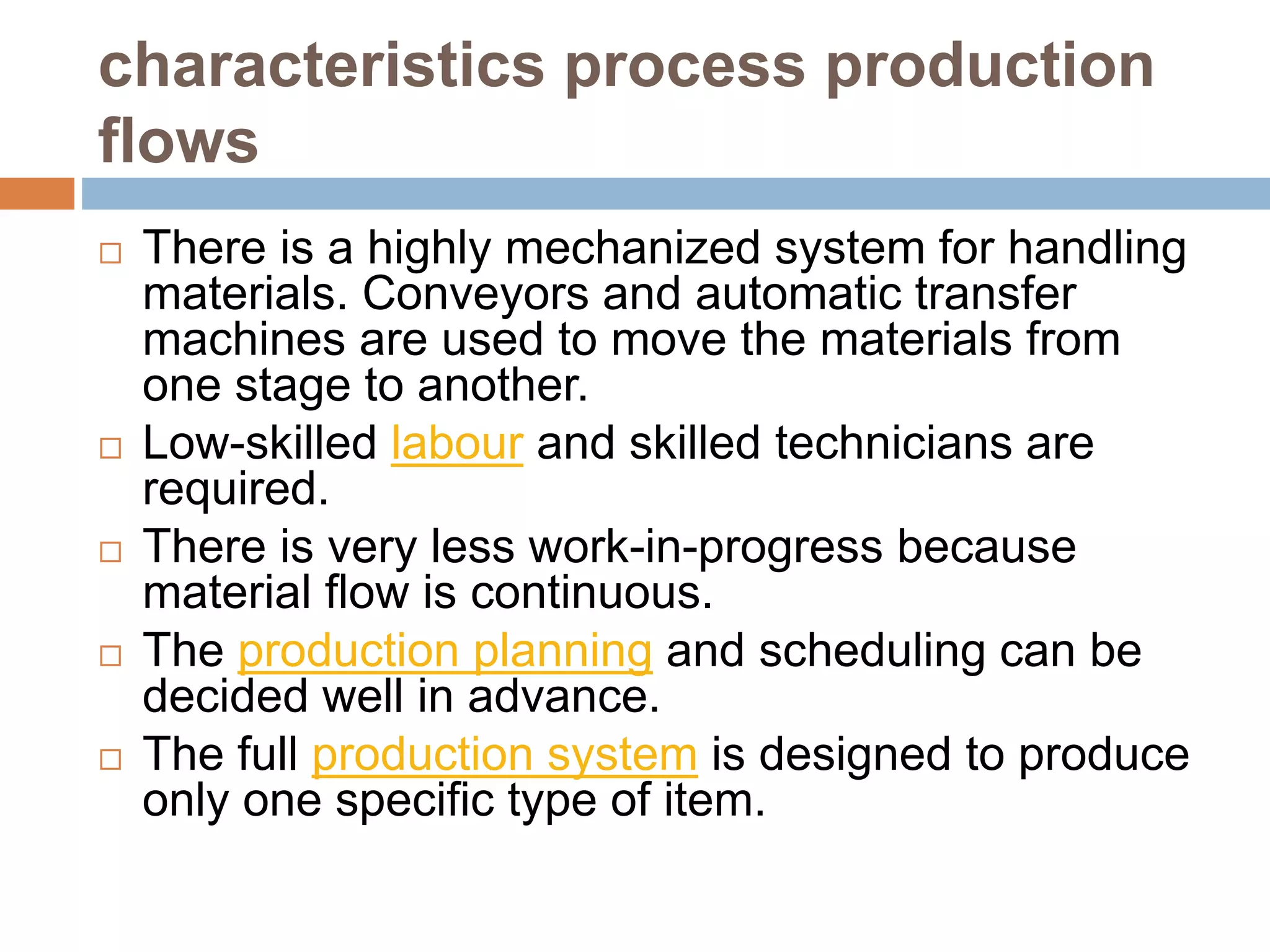 types of production system | PPTX