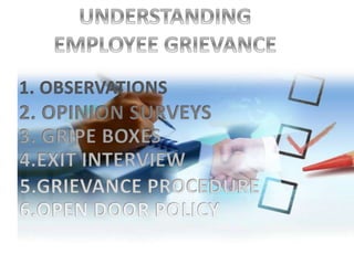 Presentation1.pptx grievance handling | PPTX | Careers