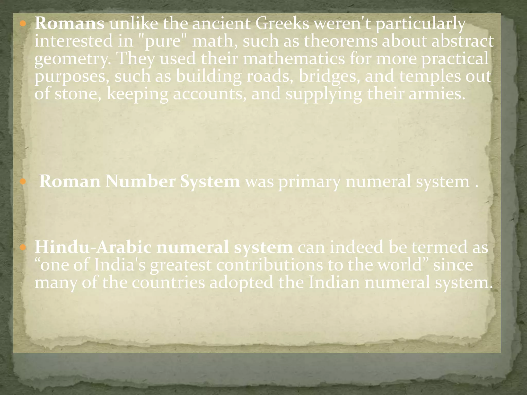 evolution of number system | PPTX