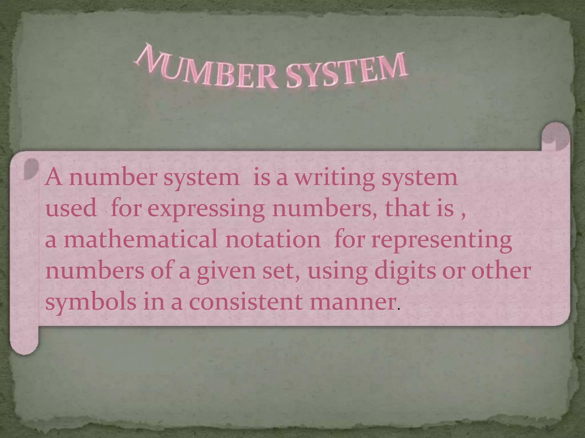 evolution of number system | PPTX