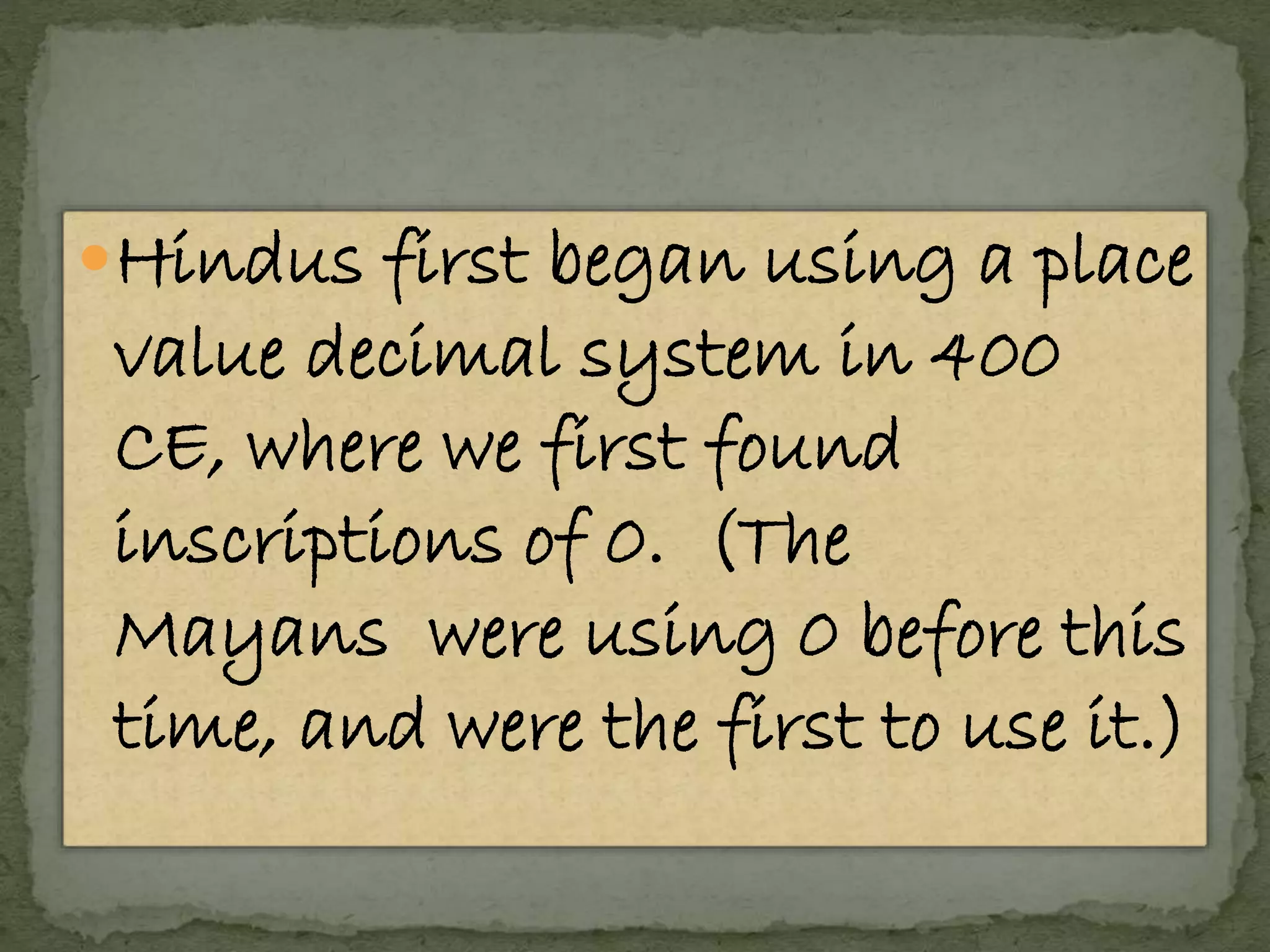 evolution of number system | PPTX
