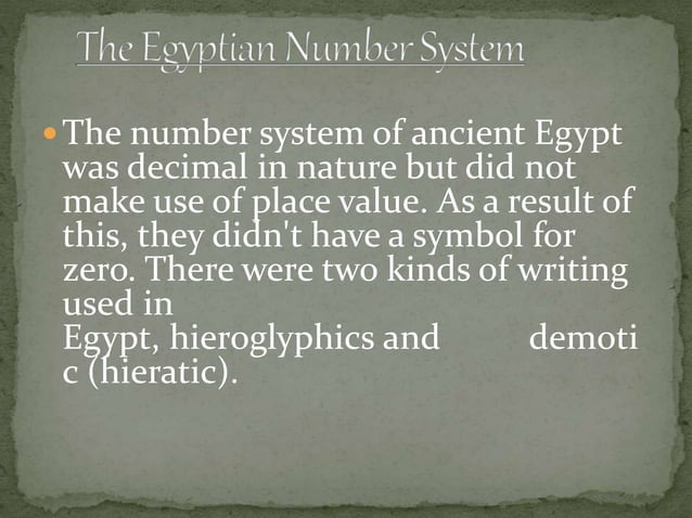 evolution of number system | PPT