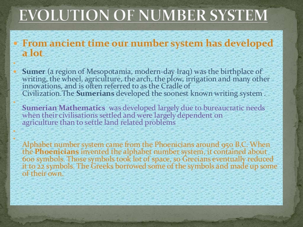 Evolution Of Number System evolution-of-number-system