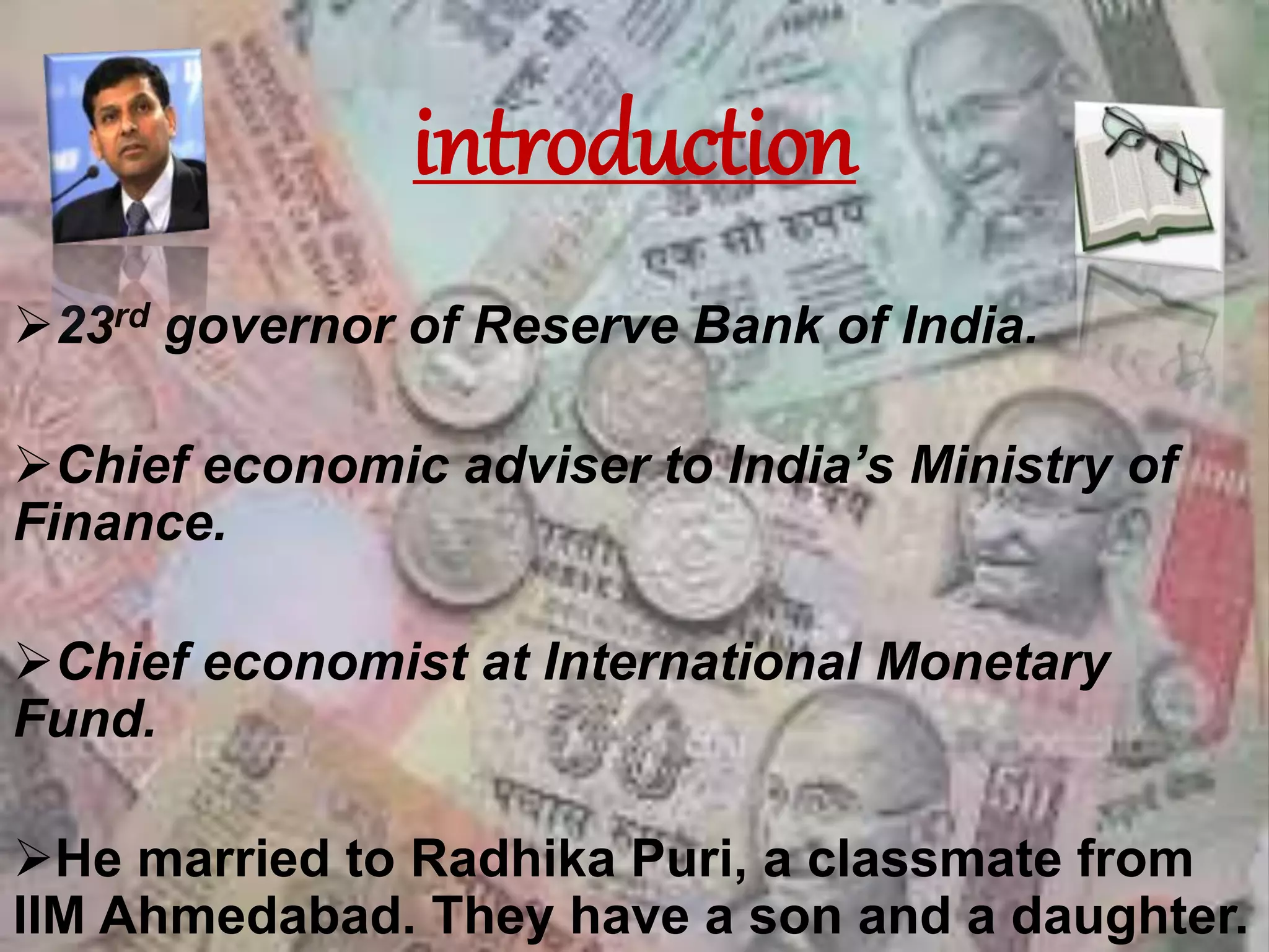 raghuram g rajan | PPTX
