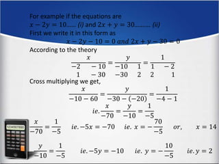 Linear Equations In Two Variables- By- Pragyan | Ppt