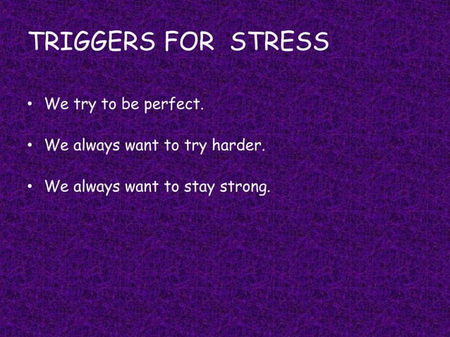 stress management for teachers | PPTX