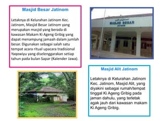 Kawedanan Jatinom | PPTX