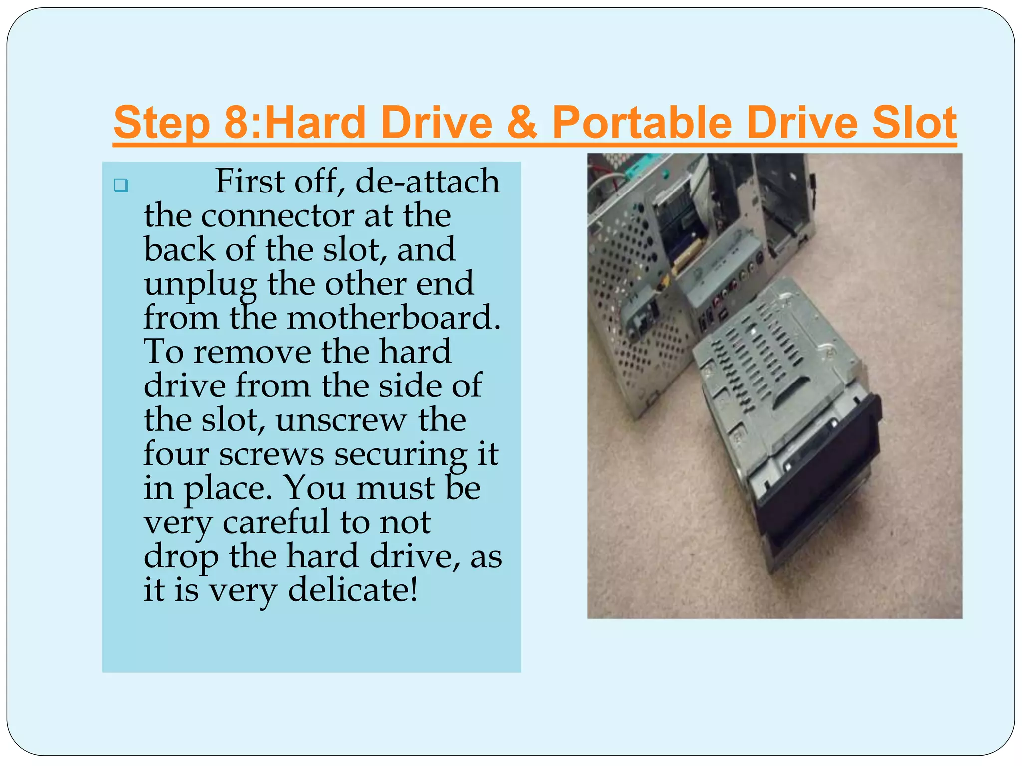 Disassembling a PC | PPTX