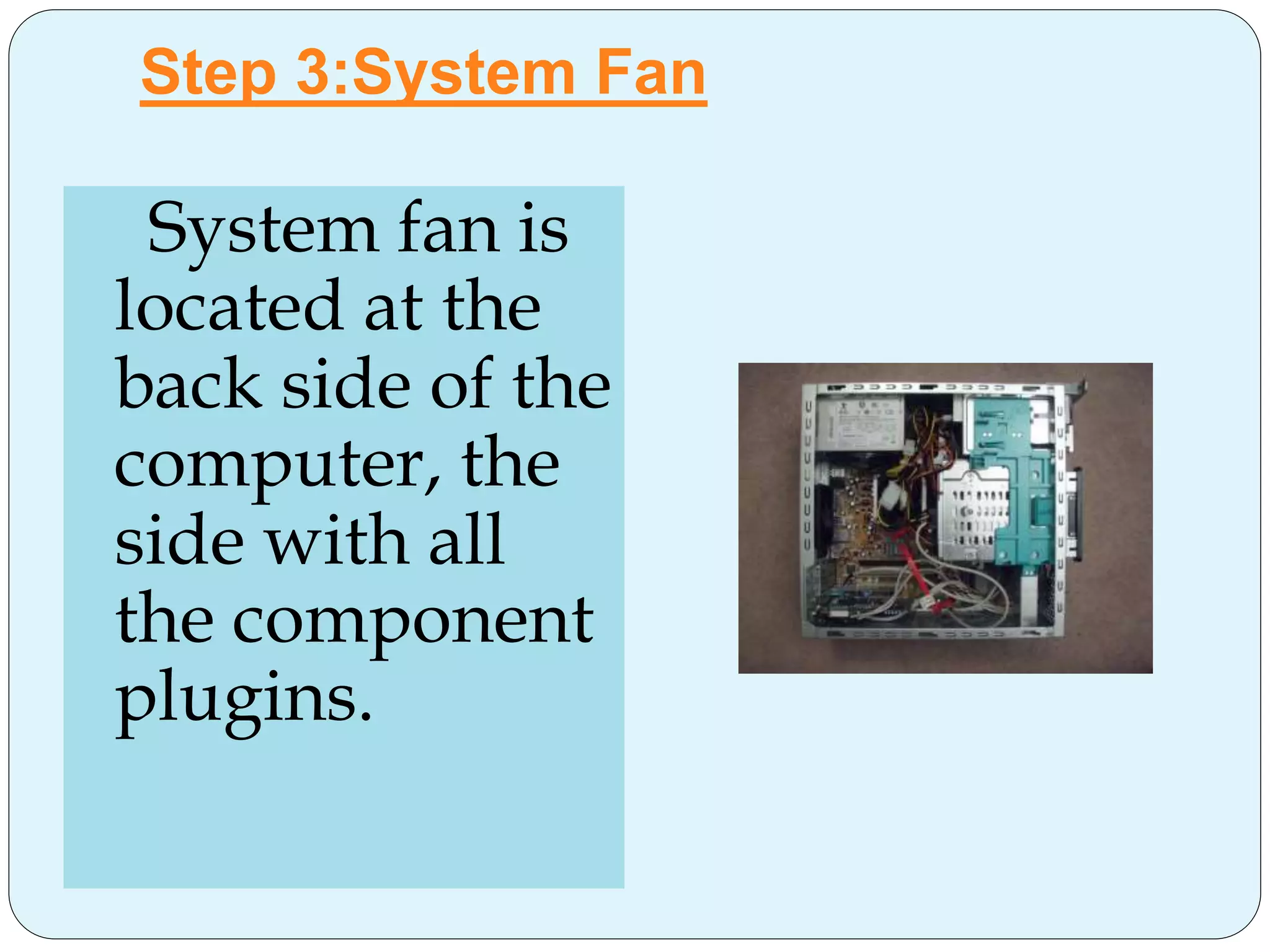 Disassembling a PC | PPTX