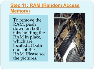 Disassembling a PC | PPTX