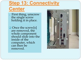 Disassembling a PC | PPTX