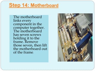 Disassembling a PC | PPTX